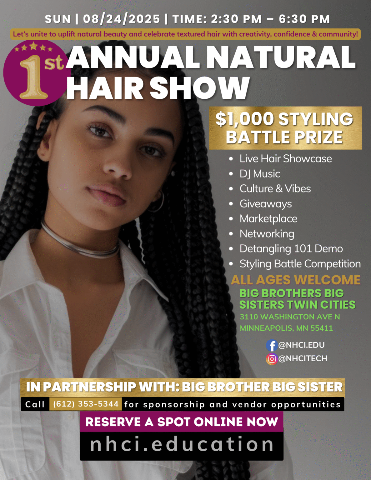 Annual Hair Show - Natural Hair Care Institute